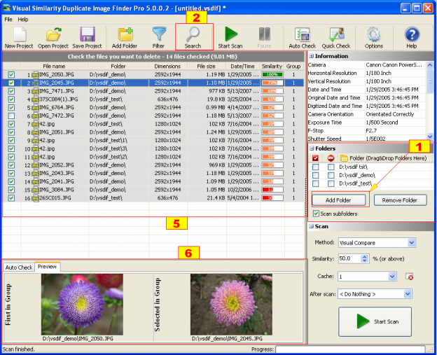 Find Similar Images on Computer or Network